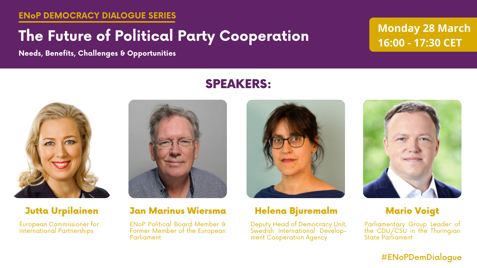 ENoP Democracy Dialogue I - ENoP